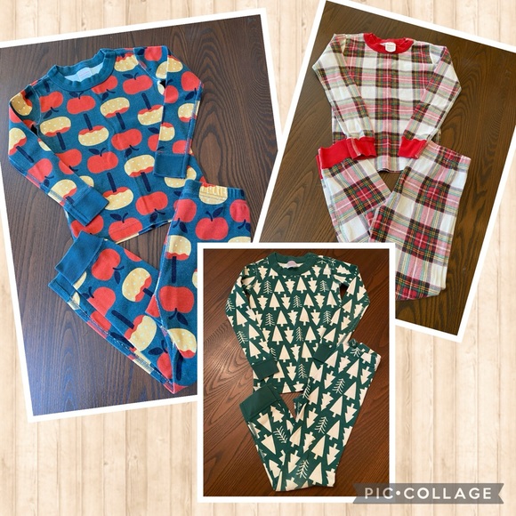 Hanna Andersson | Pajamas | Three Pairs Of Hanna Andersson Long John Pajamas | Poshmark